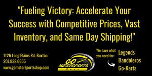 GO Motorsports Shop | US Legend Cars, Bandolero, GO Kart Parts Store