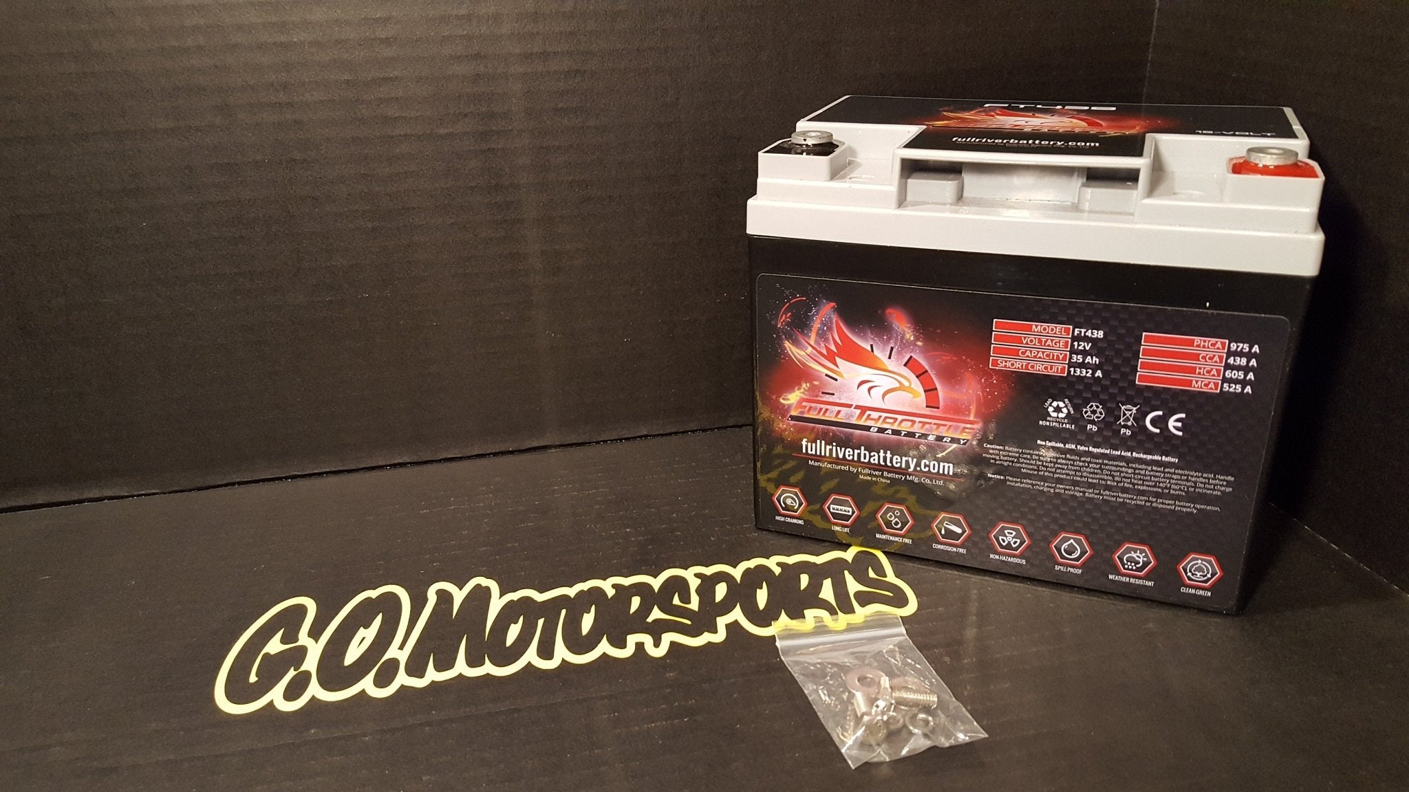 High Performance AGM Battery | Legend Car - GO Motorsports Shop