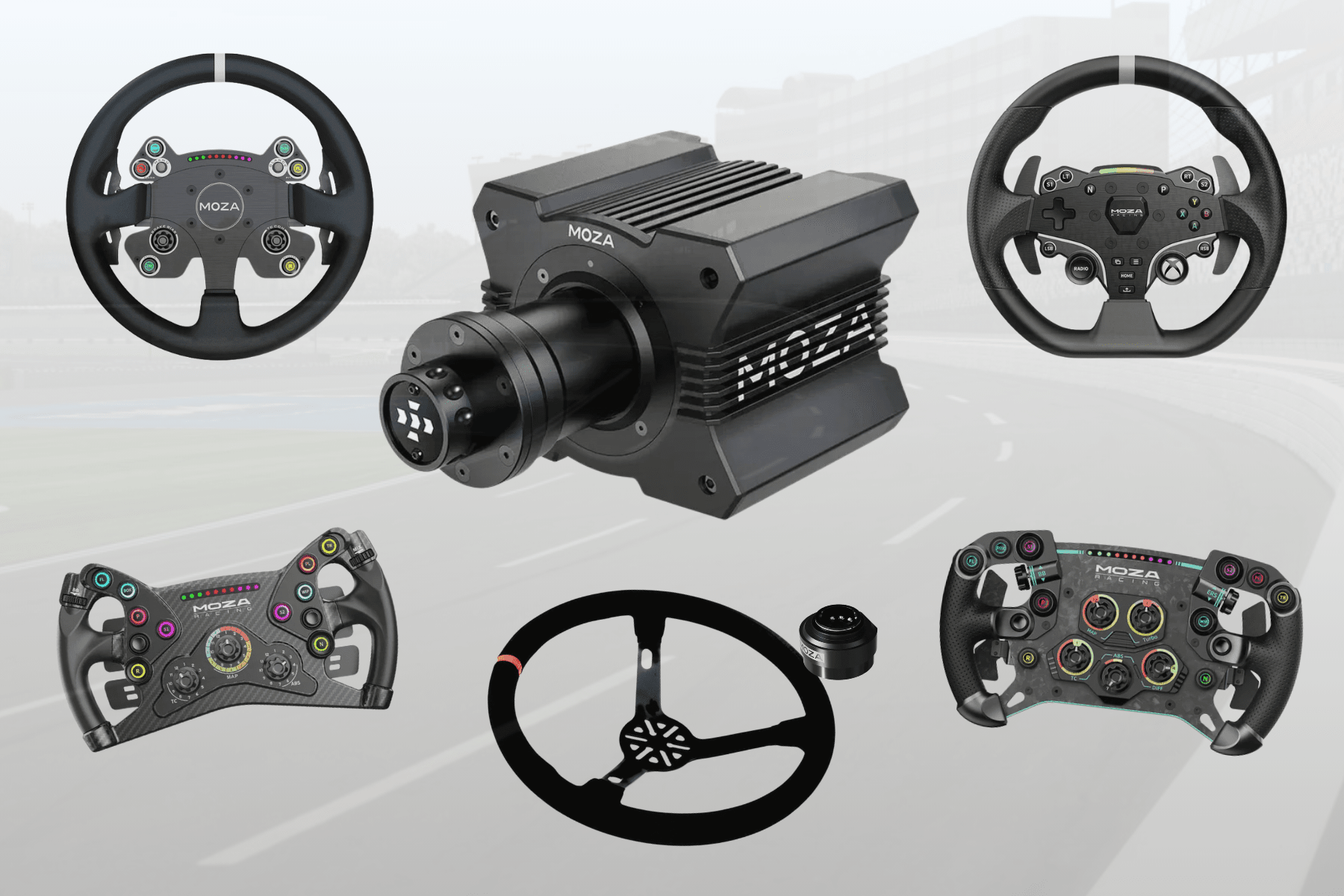 MOZA R9 V3 Wheel Base Packages - GO Motorsports Shop